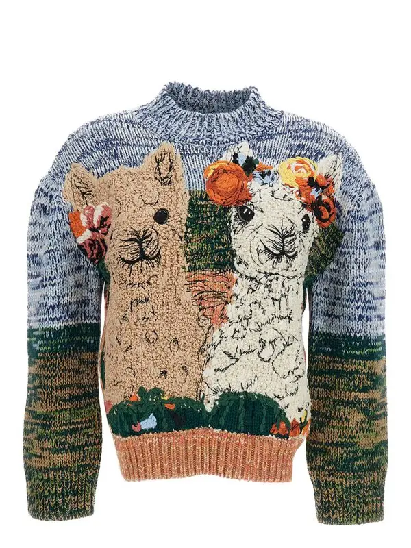 Stella McCartney Alpaca Jacquard Jumper - Multicolor