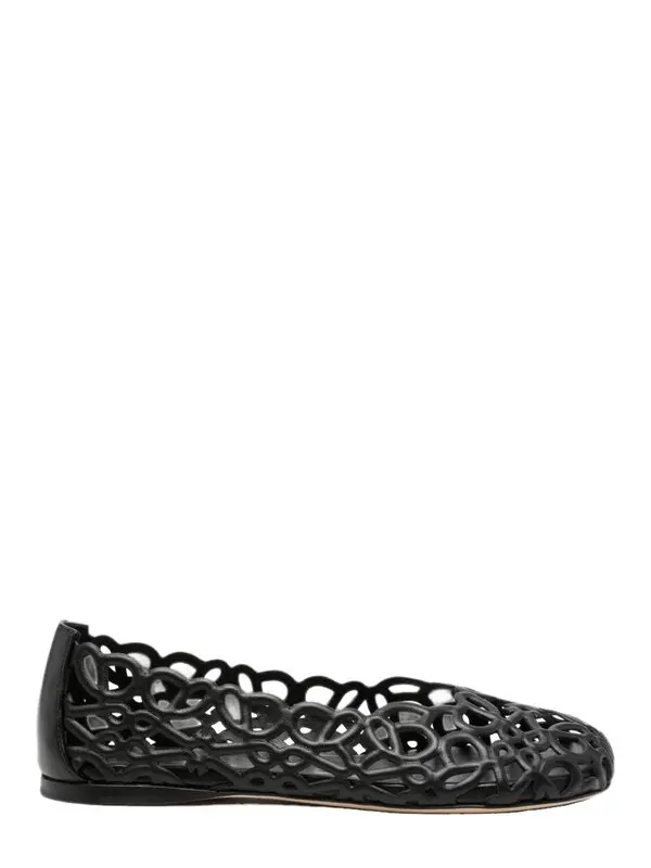 Loewe Petal Anagram Ballet Flats - Multicolor
