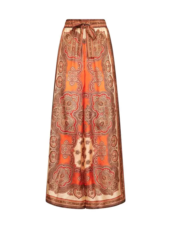 Zimmermann Mahon Relaxed Trousers - Multicolor