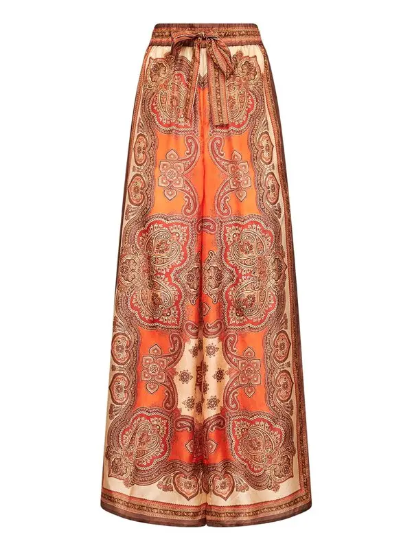 Zimmermann Mahon Relaxed Trousers - Multicolor