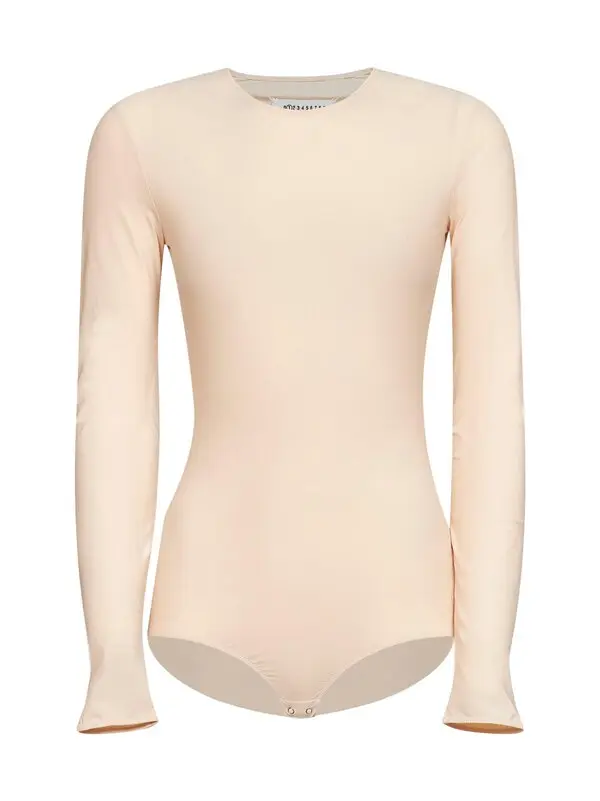 MAISON MARGIELA Technical Jersey Bodysuit - Multicolor