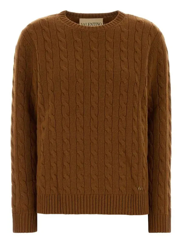 Valentino Garavani Cashmere Sweater - Brown