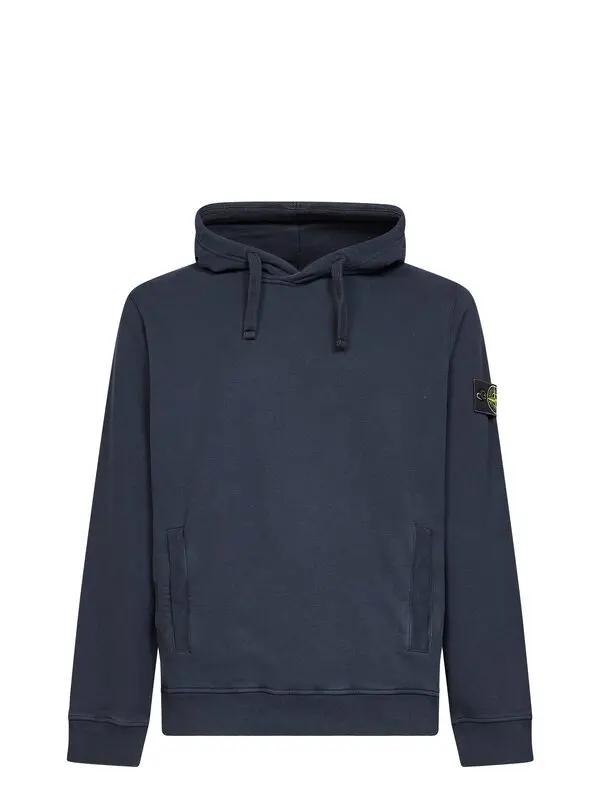Stone Island Stretch Organic Cotton Hoodie - Multicolor
