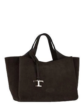 TOD'S Mini Leather Bag With T Charm - Multicolor
