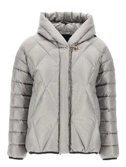 FAY Quilted Down Jacket With Toggle Closure - Multicolor