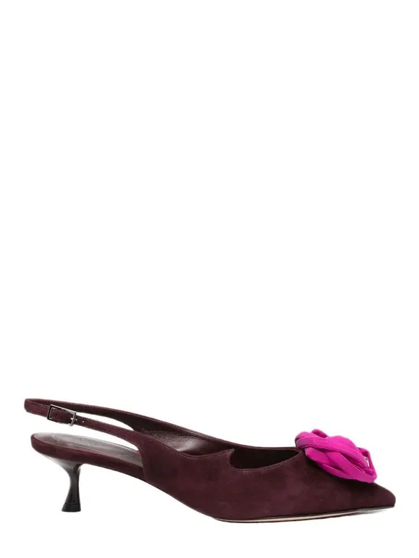 ROGER VIVIER I Love Vivier" Slingback Pumps - Multicolor