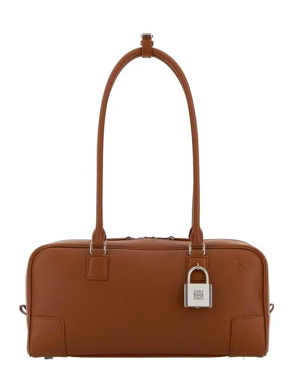 Loewe Amazona 31 Shoulder Bag In Caramel Leather - Brown