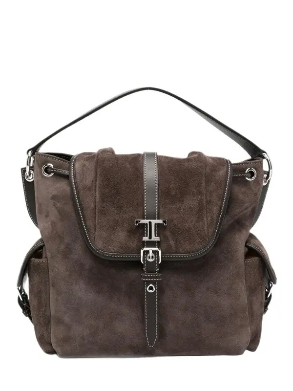 TOD'S T Timeless Mini Suede Backpack - Multicolor
