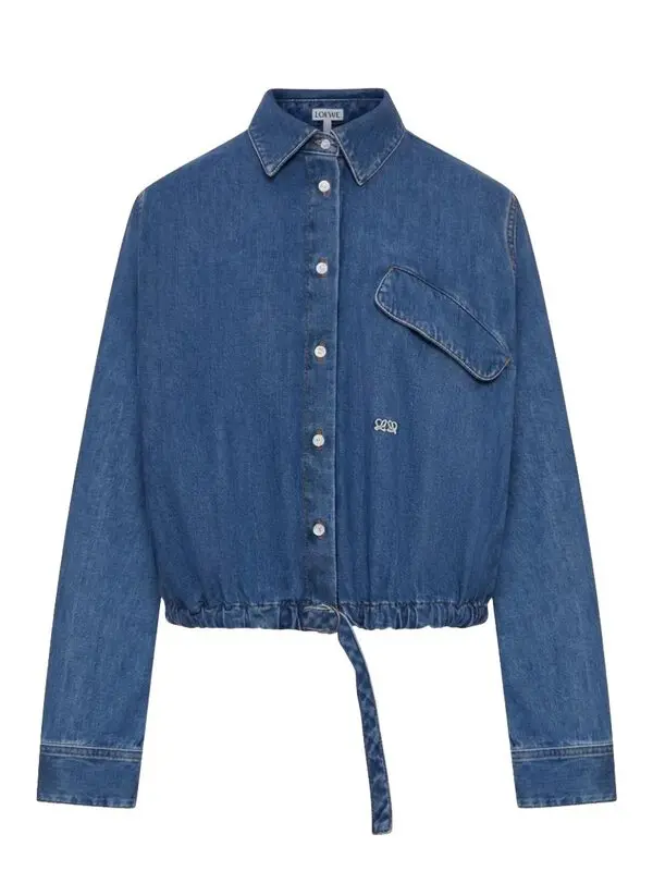 Loewe Denim Cotton Shirt - Multicolor