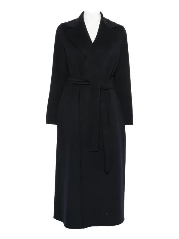 Max Mara Virgin Wool Coat - Multicolor
