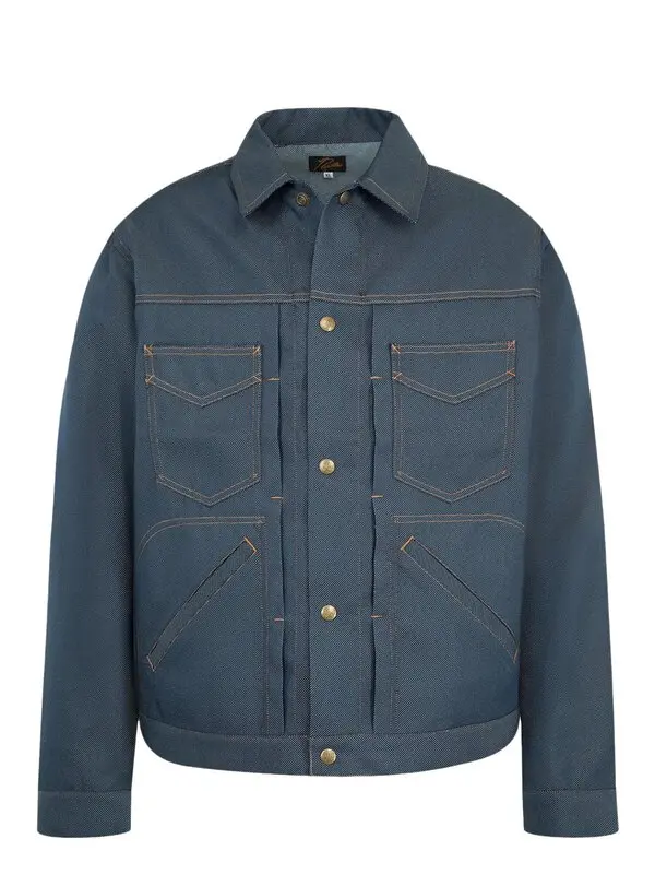 Needles Penny Poly Twill Jean Jacket - Blue