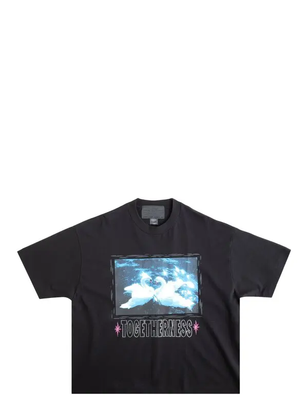 JUNGLES Togetherness Graphic Tee - Black