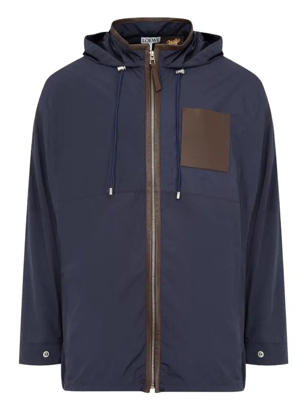 Loewe Hooded Jacket - Blue