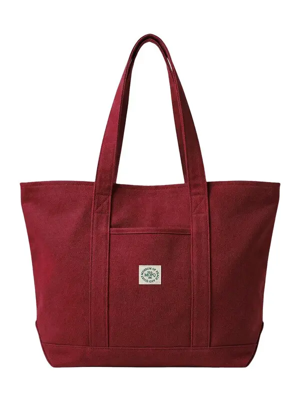 MUSEUM OF PEACE & QUIET Utility Tote - Red