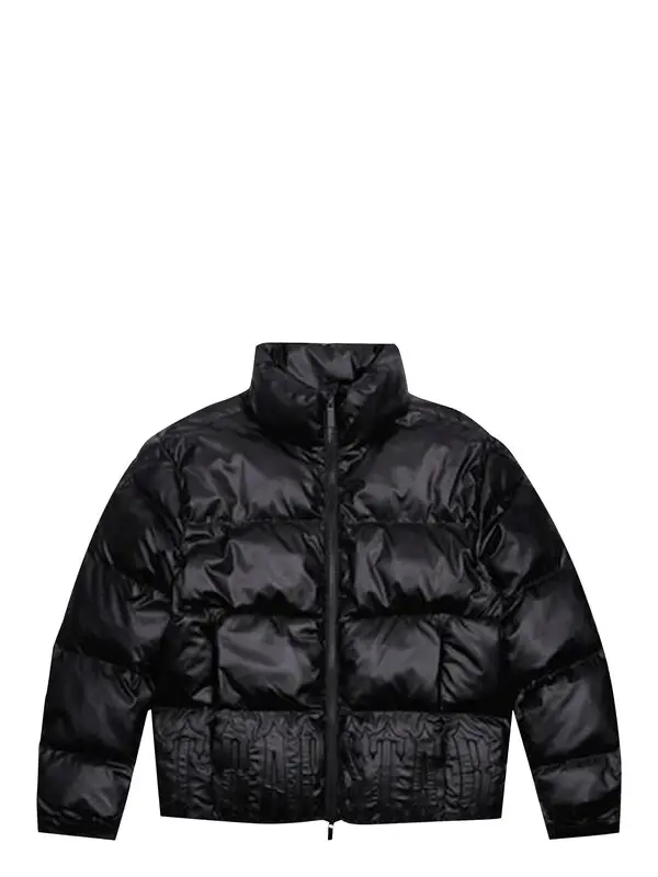 Trapstar Irongate Embossed Puffer Jacket - Black