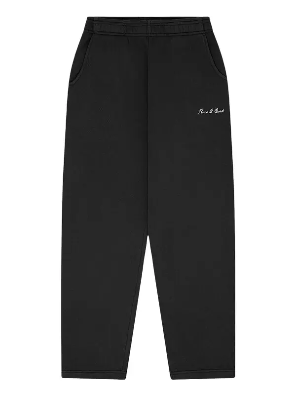 MUSEUM OF PEACE & QUIET Signature Sweatpants - Black