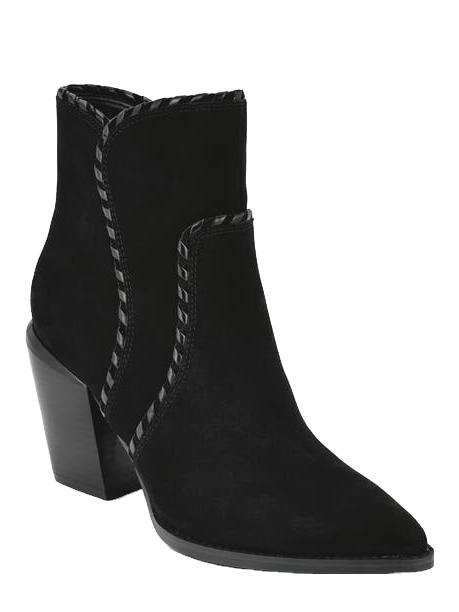 Nine West Raxton Block Heel Bootie - Black
