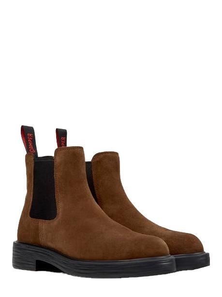 Camper Dean Chelsea Boot - Medium Brown
