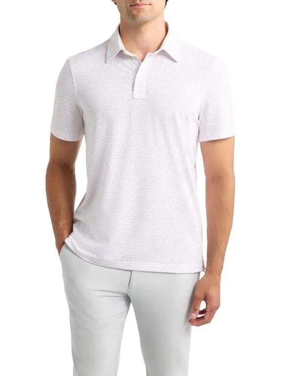 G/fore All Play Spade Performance Polo - Snow/dar