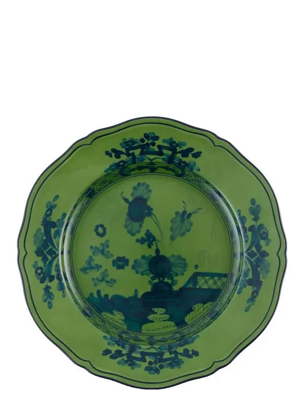 GINORI 1735 Oriente Italiano Dinner Plate - Green