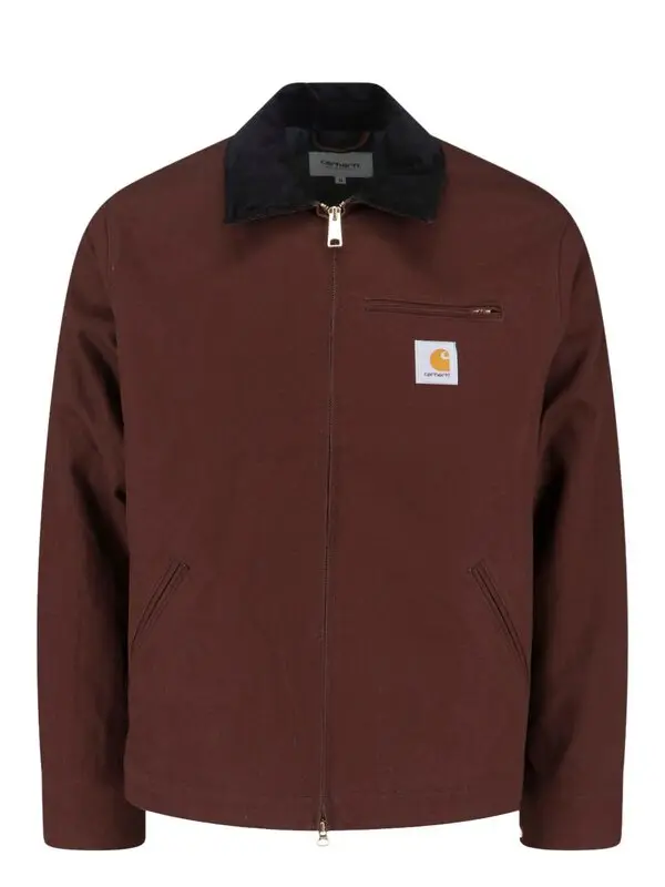 Carhartt Work In Progress Workwear Canvas Jacket - Brown