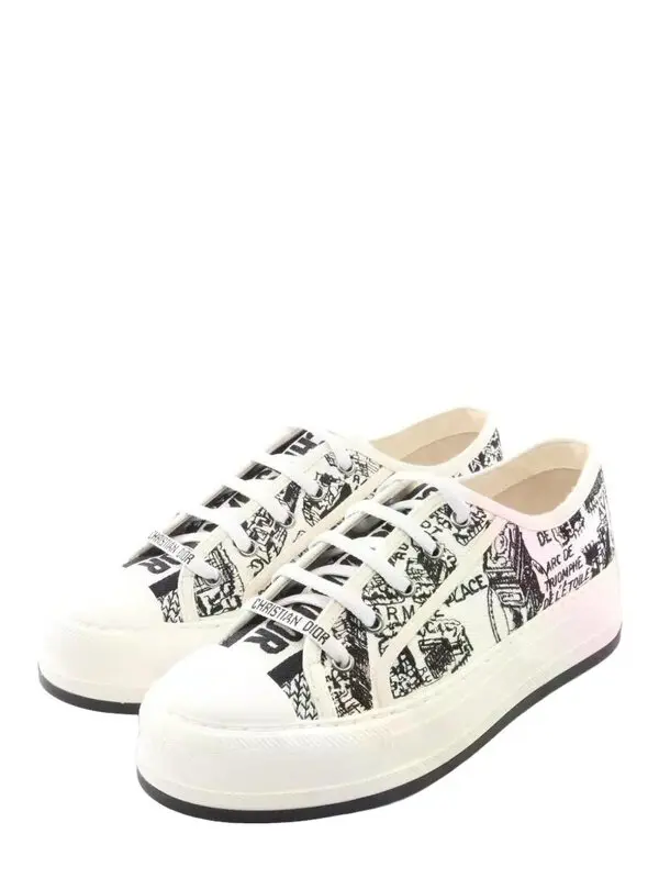 Dior Walk'n' Plan De Paris Sneakers - White