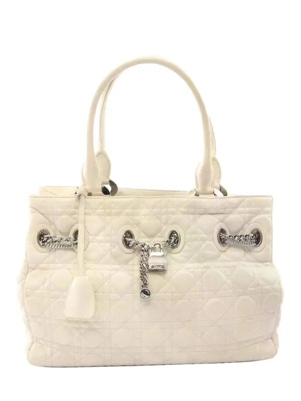 Dior 2000s Lady Cannage Tote Bag - Neutrals