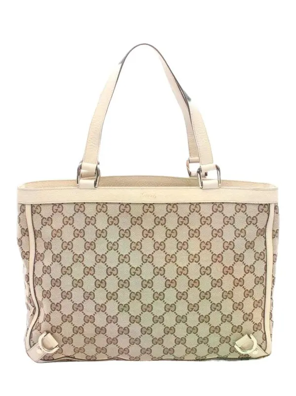 Gucci Abby Gg Canvas Tote Bag - Neutrals