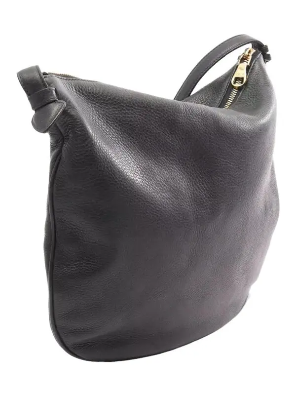 Loewe Leather Shoulder Bag - Black