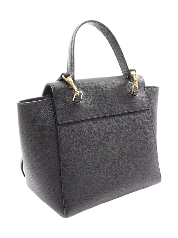 Celine Nano Belt Tote Bag - Black