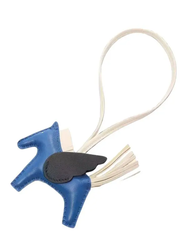 Hermès 2022 Rodeo Pegasus Bag Charm - Blue