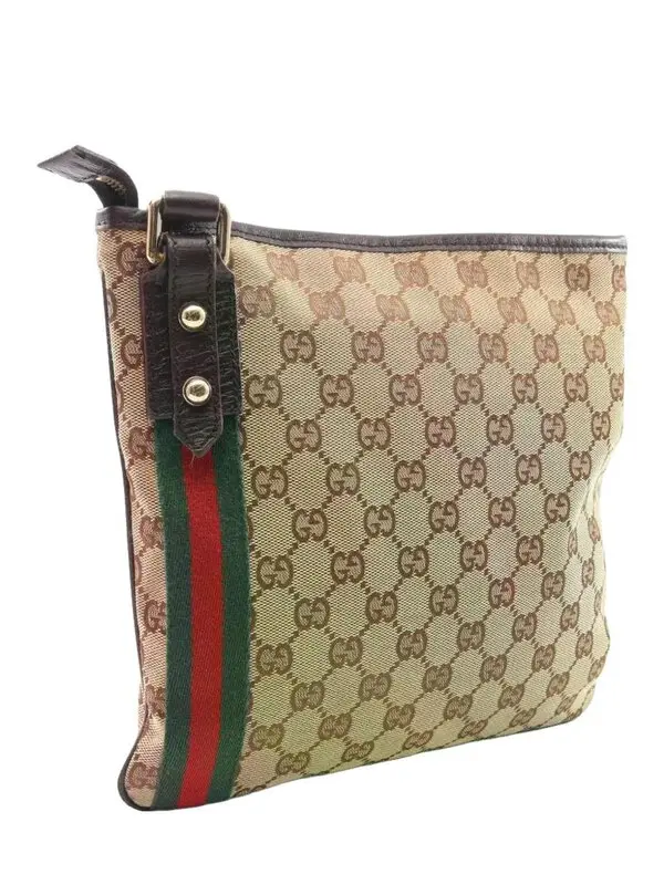 Gucci Gg Canvas Shoulder Bag - Neutrals