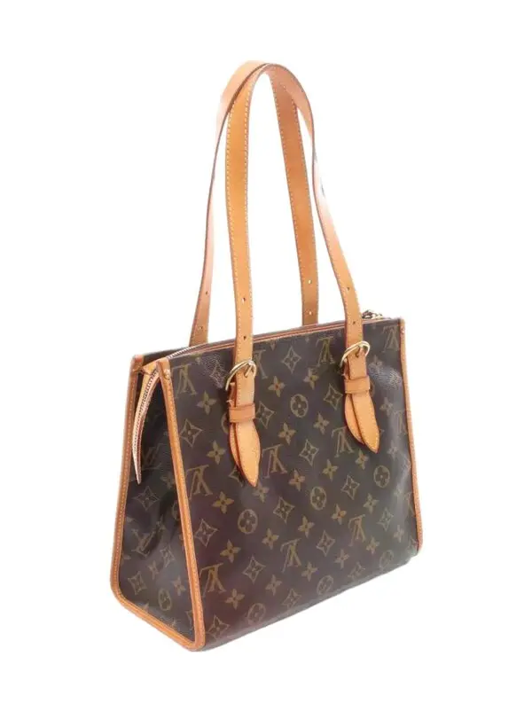 LOUIS VUITTON Popincourt Monogram Tote Bag - Brown