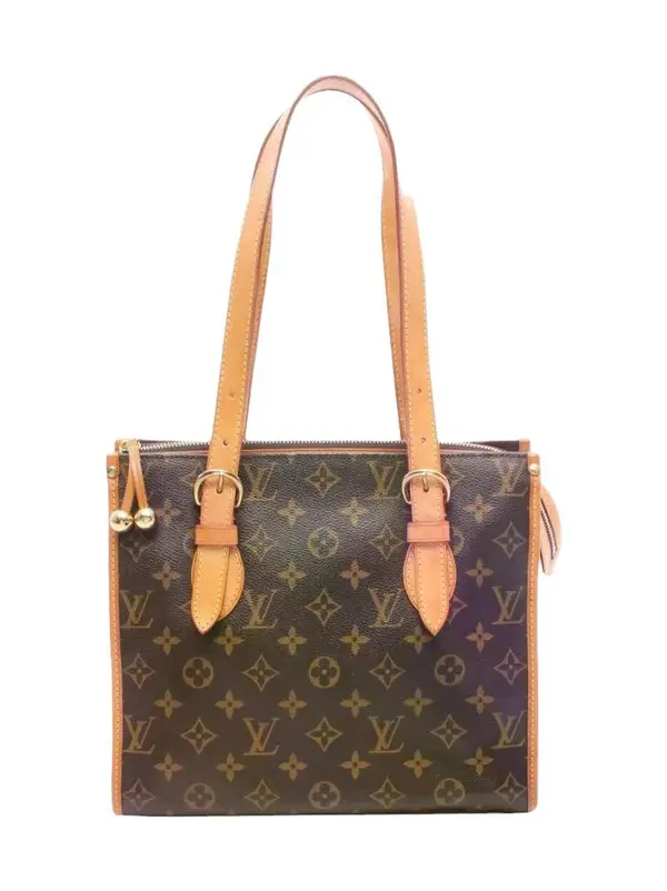 LOUIS VUITTON Popincourt Monogram Tote Bag - Brown