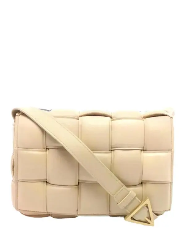 Bottega Veneta Cassette Padded Shoulder Bag - Yellow