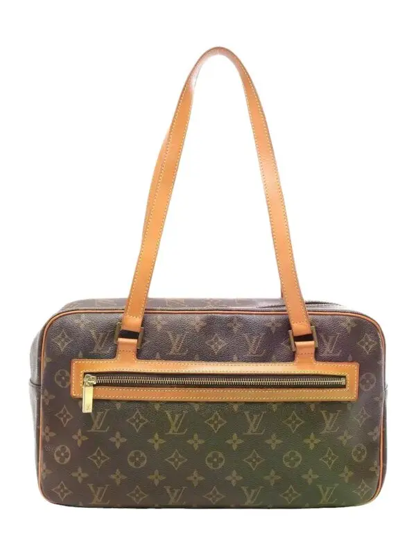 LOUIS VUITTON Monogram Canvas Cite Gm Shoulder Bag - Brown