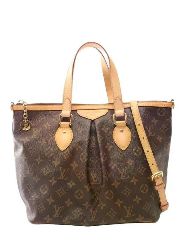 LOUIS VUITTON Palermo Pm Two-way Handbag - Brown