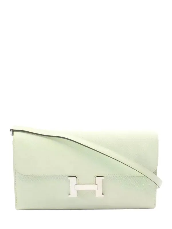 Hermès Constance Long To Go Shoulder Bag - Green