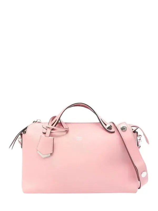 Fendi Leather Top Handle Bag - Pink