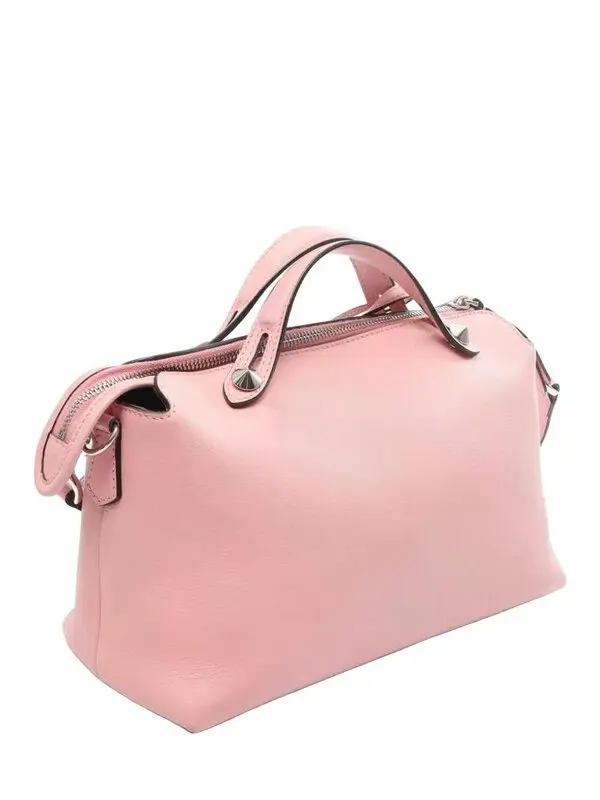 Fendi Leather Top Handle Bag - Pink