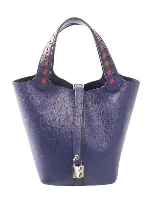Hermès 2019 Picotin Lock Pm Handbag - Blue