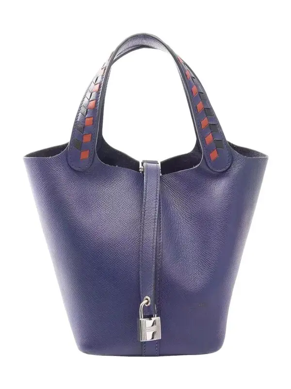 Hermès 2019 Picotin Lock Pm Handbag - Blue