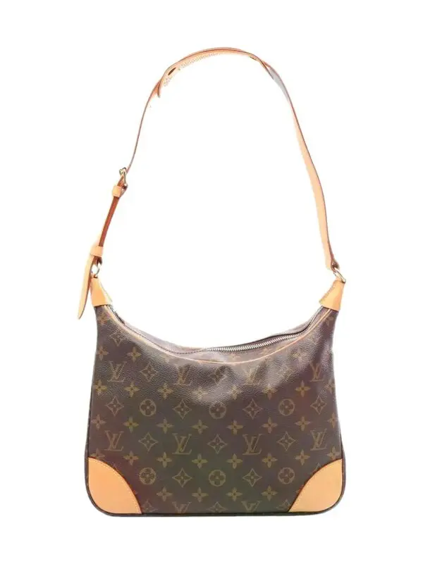 LOUIS VUITTON Monogram Boulogne Shoulder Bag - Brown