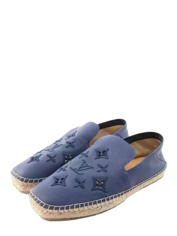 LOUIS VUITTON 2022 Vidal Line Monogram Espadrilles - Blue