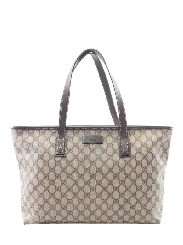 Gucci Gg Supreme Tote Bag - Neutrals