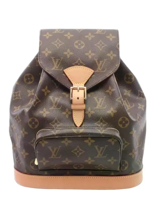 LOUIS VUITTON 2004 Mm Montsouris Backpack - Brown