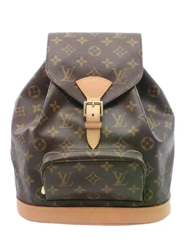 LOUIS VUITTON 2004 Mm Montsouris Backpack - Brown
