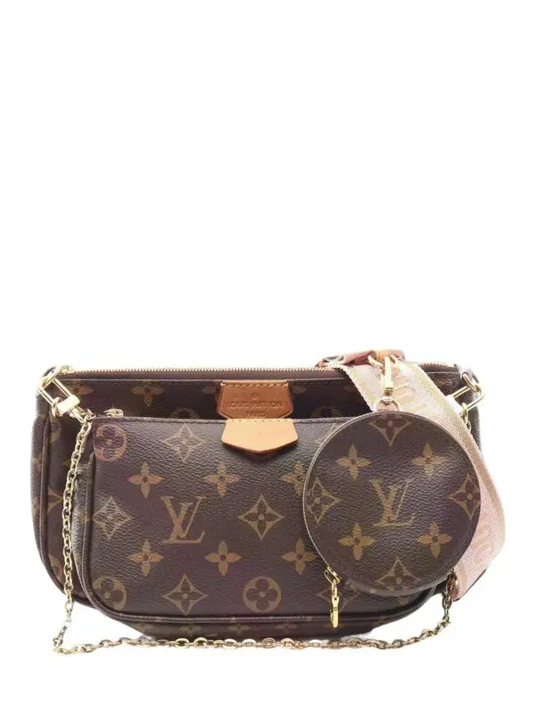 LOUIS VUITTON Multi Pochette Accessoires Monogram Shoulder Bag - Brown