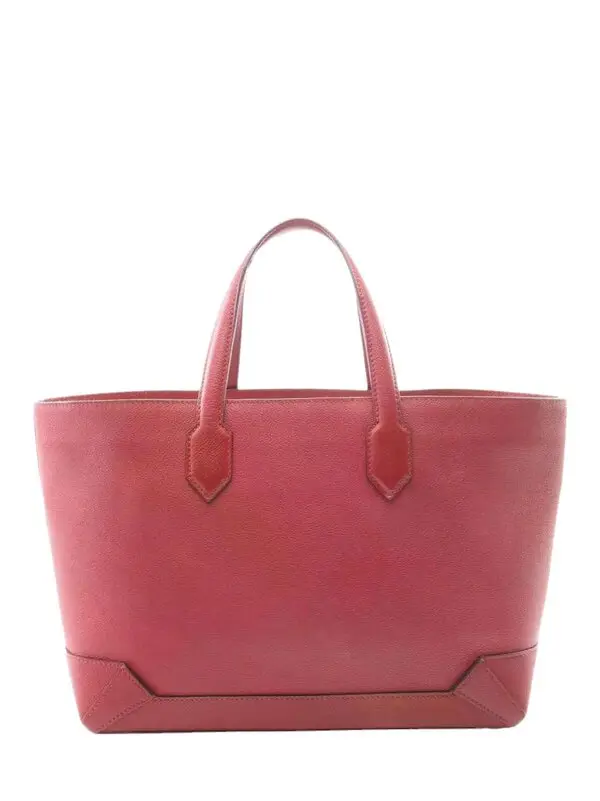 Hermès 30 Maxibox Cabas Shoulder Bag - Red