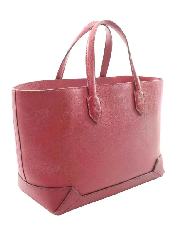 Hermès 30 Maxibox Cabas Shoulder Bag - Red